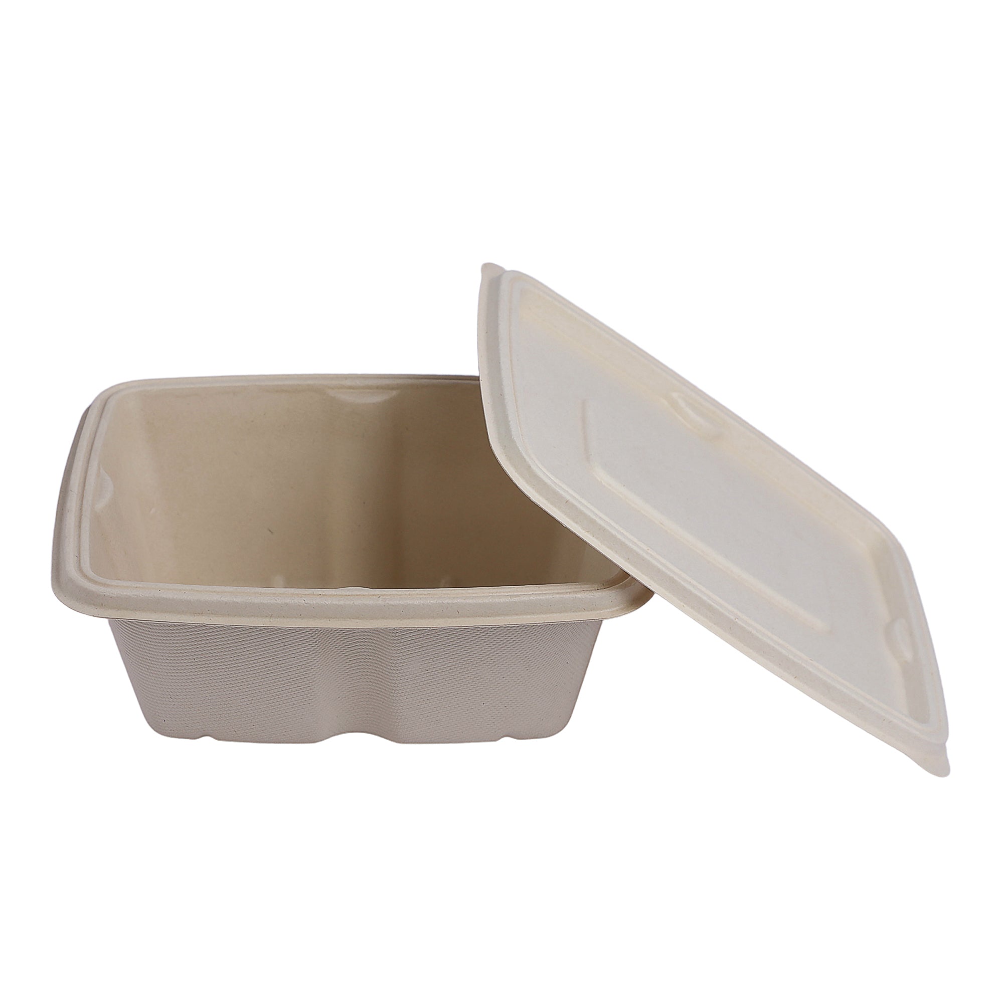 Rectangular Container 1,000 ml with Lid – Ecoware