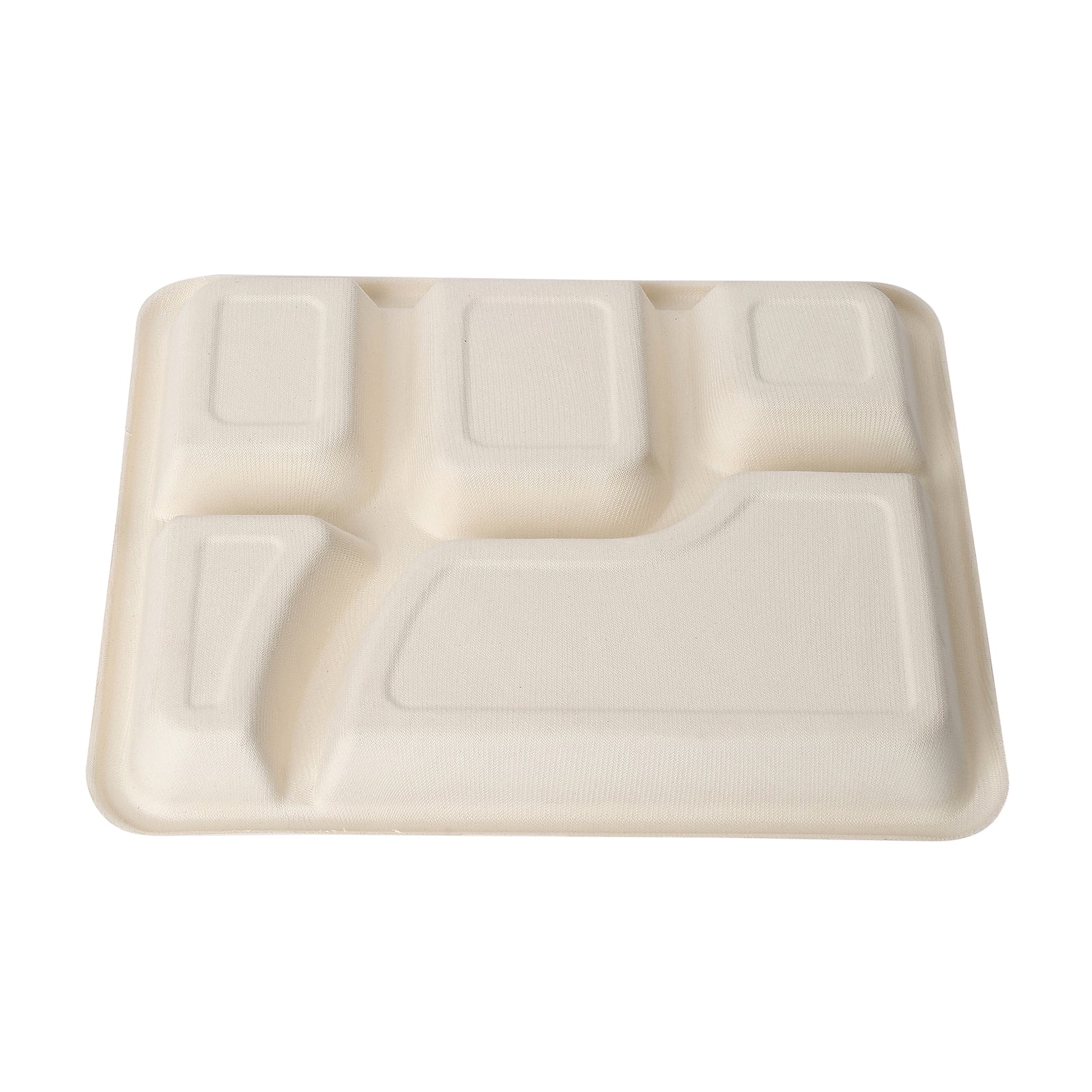 5 Compartment Tray – Ecoware