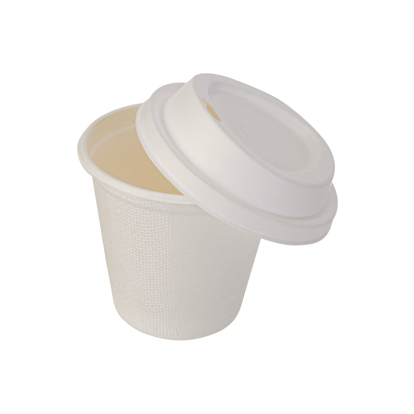 250ml Cup with Lid | Disposable Beverage Cup for Takeaway – Ecoware