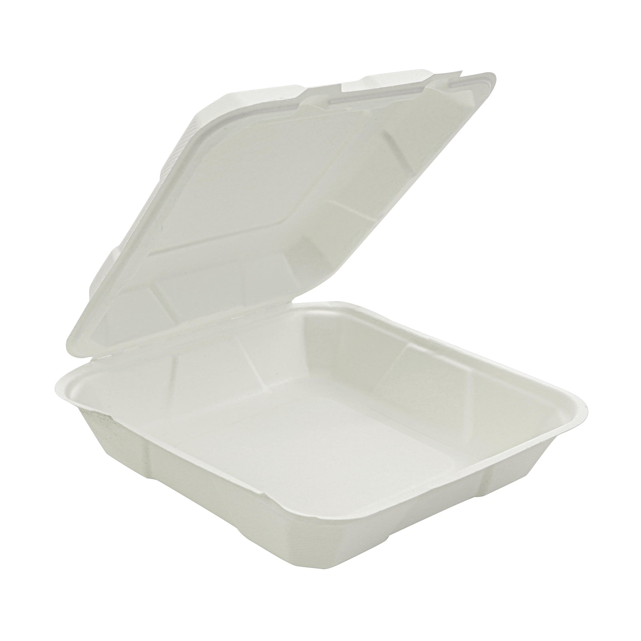 8X8 Clamshell Box – Ecoware