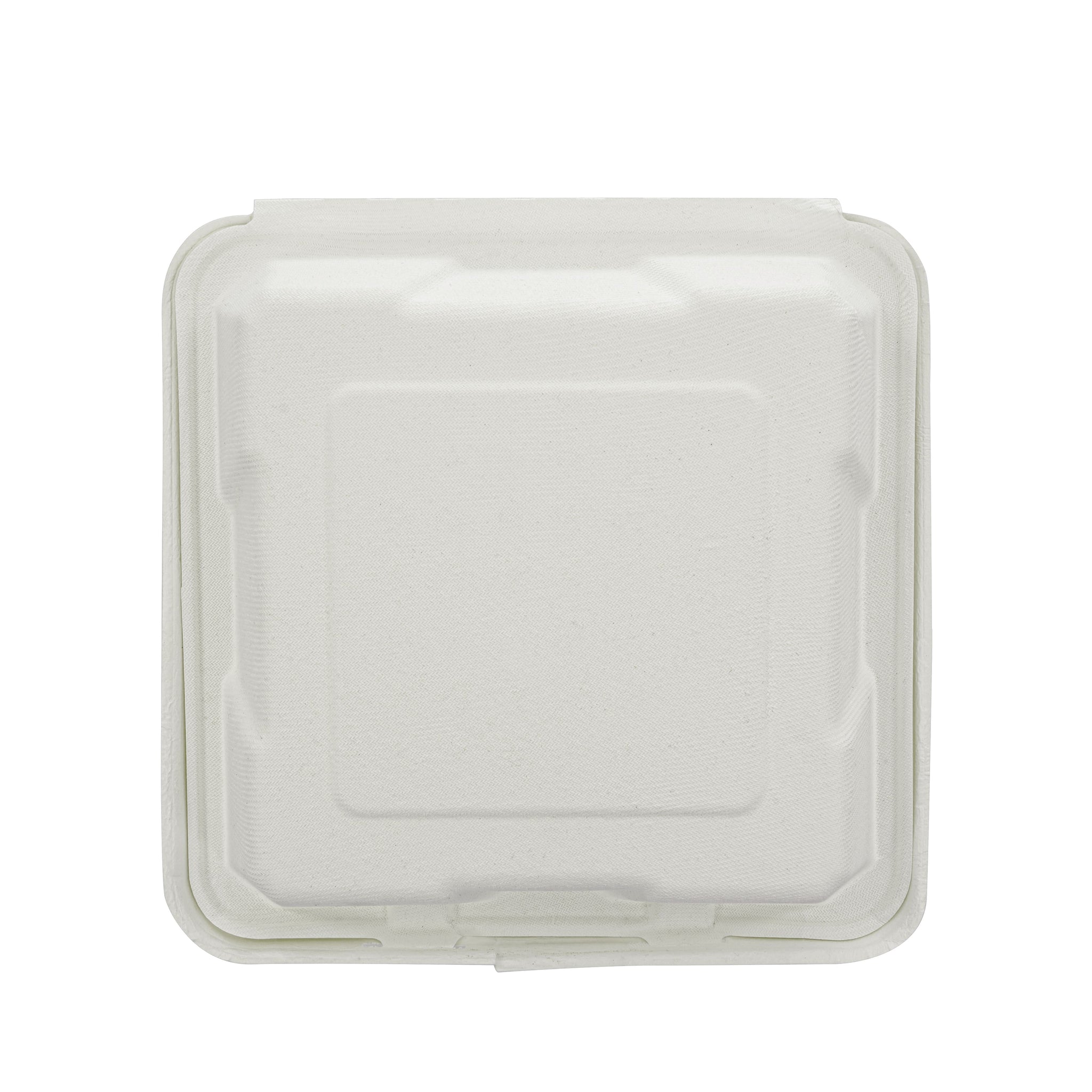 8x8 3 Compartment Clamshell Box | Takeaway Food Container – Ecoware