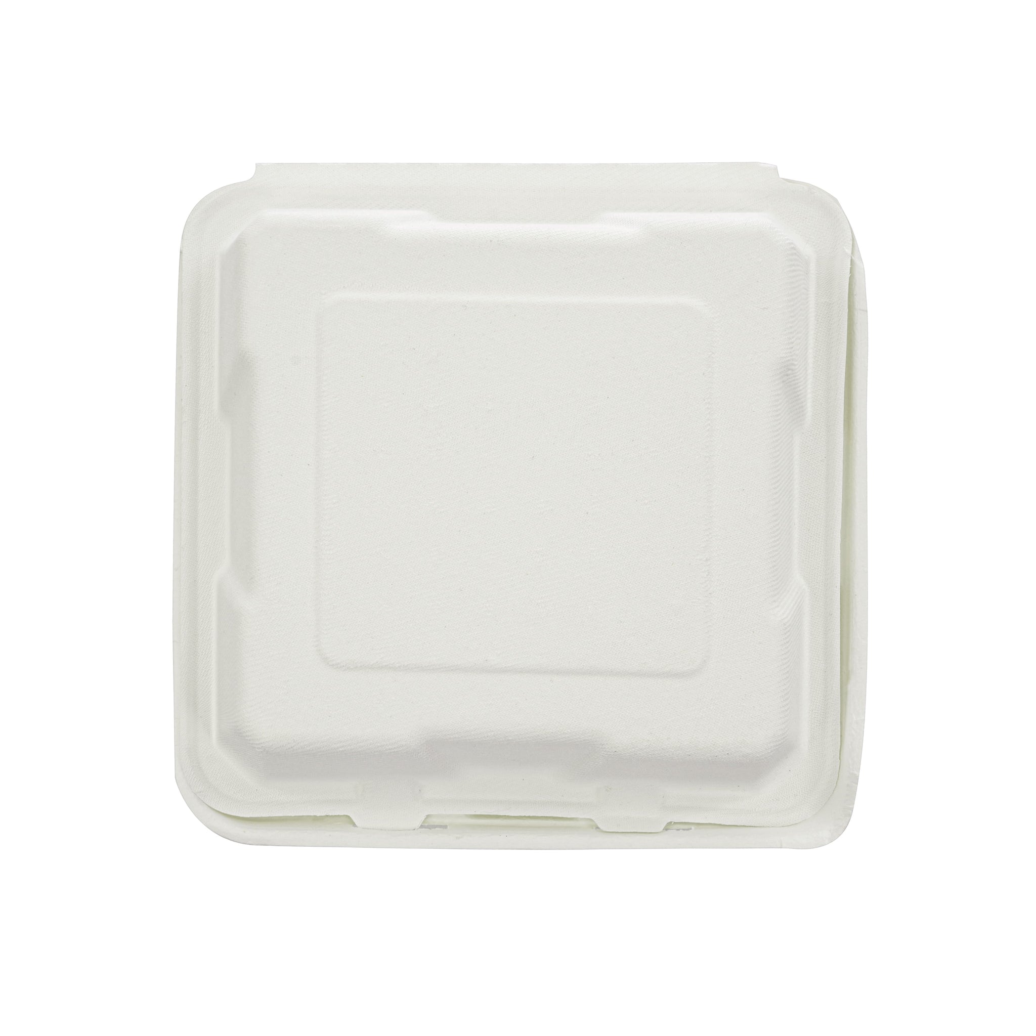9x9 Clamshell Food Box with Lid | Eco-Friendly Takeaway Container – Ecoware