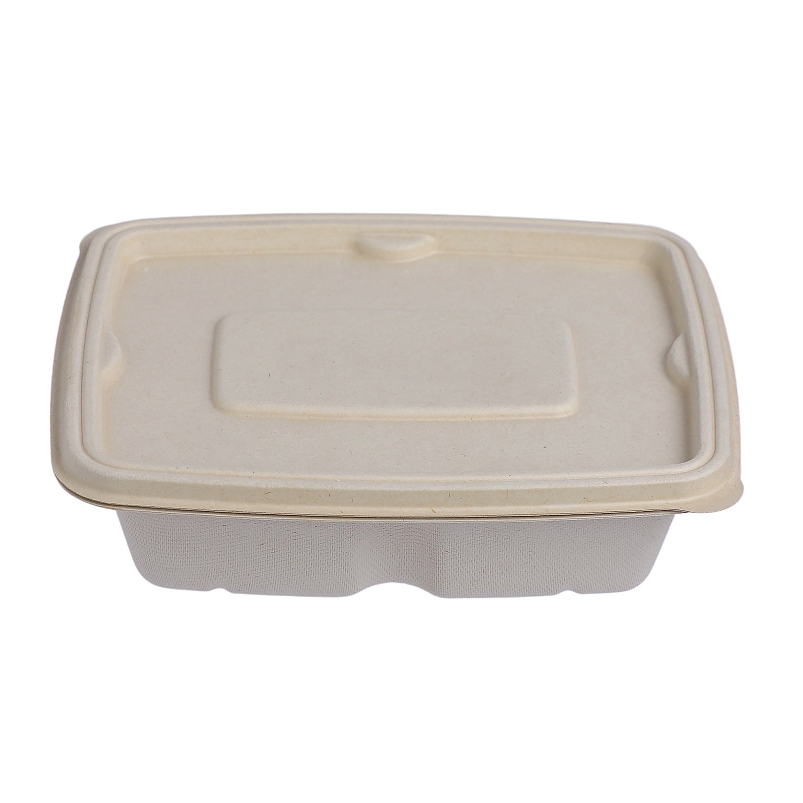 Rectangular 750ml Food Storage Container with Lid – Ecoware